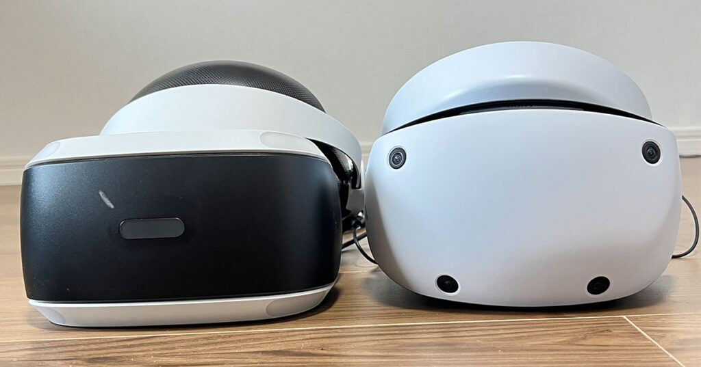 初代PSVRとPSVR2を写真で比較 - VR PEAK